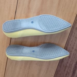 Rothy's | Shoes | Rothys Yellow Pointed Toe Flats | Poshmark